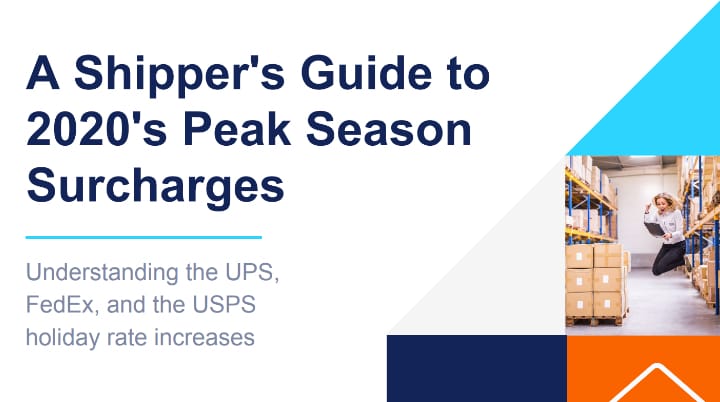 2020 Peak Season Surcharge Guide | Shipware